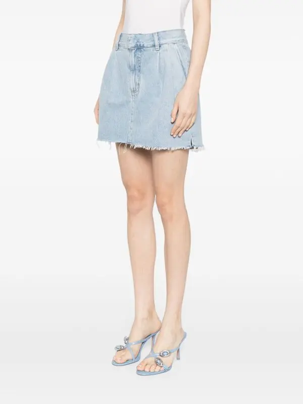 AGOLDE Becker Mini Denim Skirt - Blue