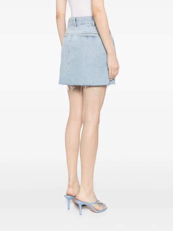 AGOLDE Becker Mini Denim Skirt - Blue