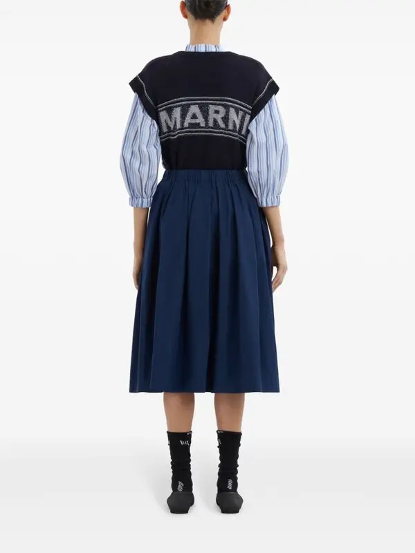 Marni A-line Midi Skirt