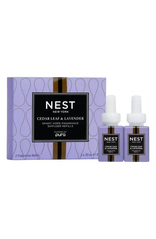 NEST NEW YORK X Pura Home Fragrance Diffuser Refill Duo - Cedar Leaf