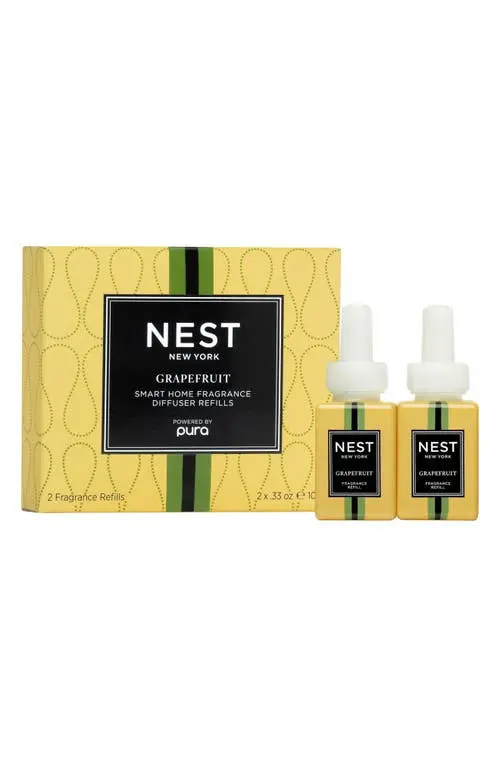 NEST NEW YORK X Pura Home Fragrance Diffuser Refill Duo - Grapefruit