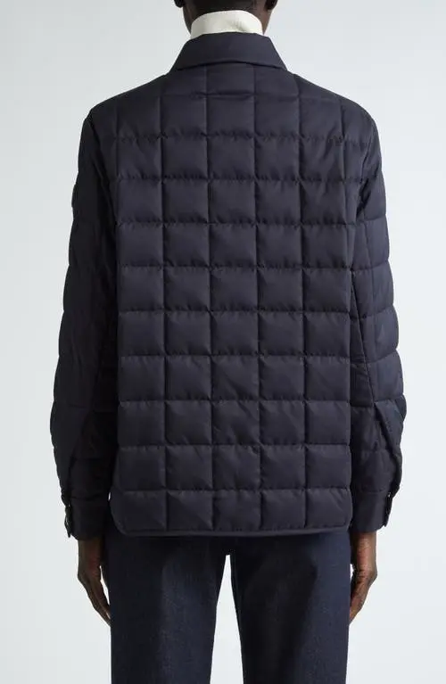 Moncler Square Quilted Down Puffer Jacket