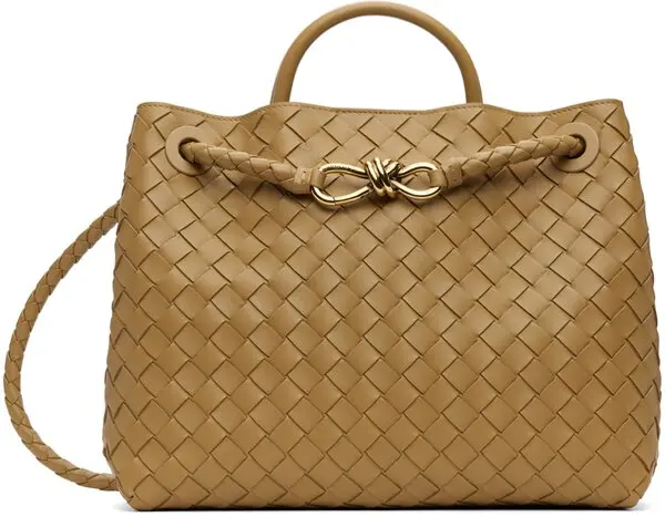 Bottega Veneta Medium Andiamo Bag - 9892 Drkpr-mb-drkpra