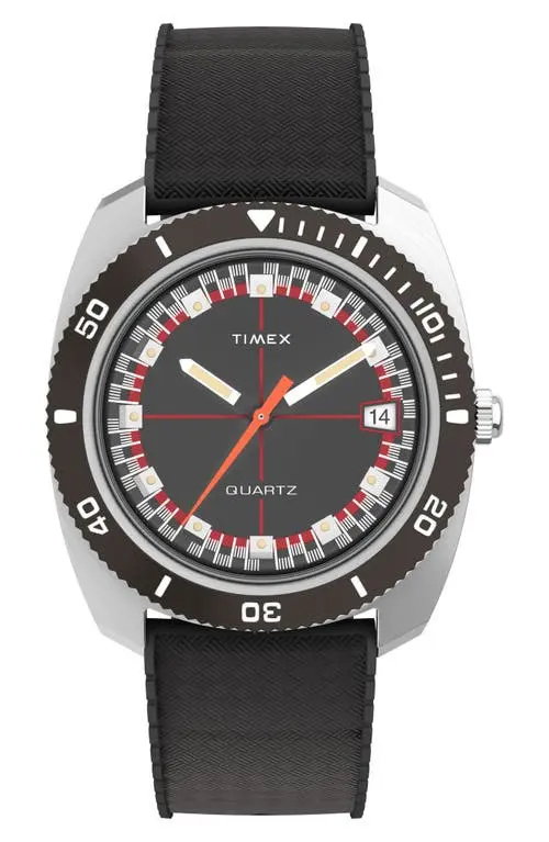 TIMEX® Q Timex Reissue Strap Watch - Black