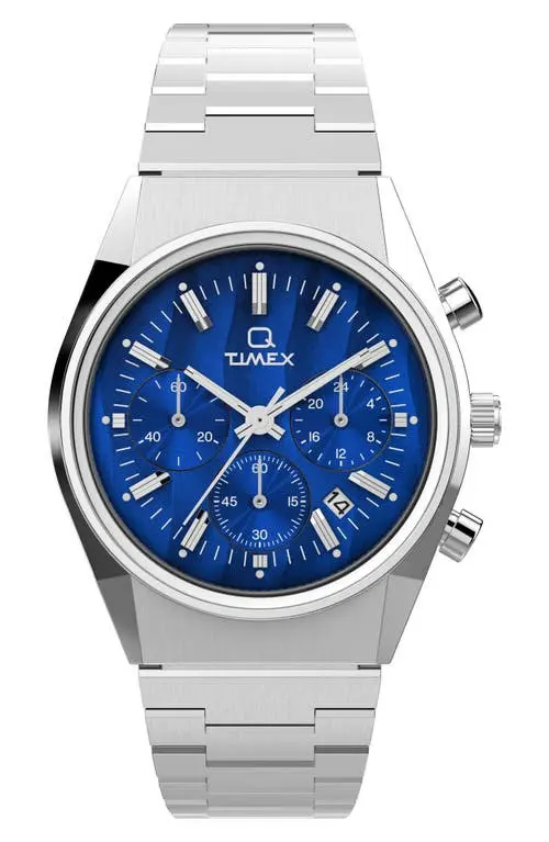 TIMEX® Falcon Eye Bracelet Chronograph Watch - Stainless Steel
