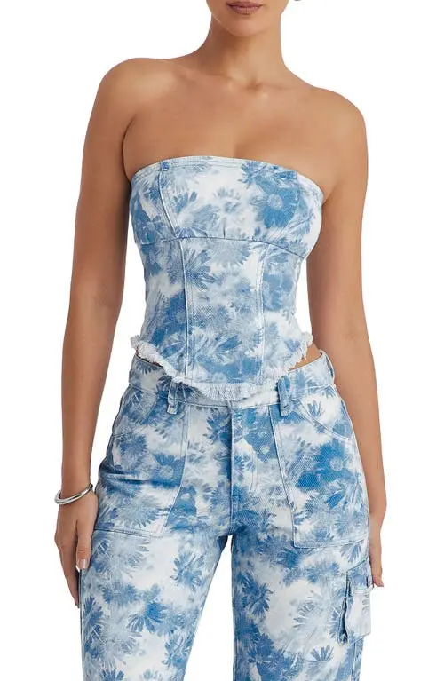 mistress rocks blue corset dress Magical' Powder Blue Mesh Corset Mini Dress