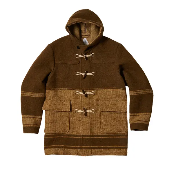PALACE X C.p. Company Duffel Jacket Rubber Wool