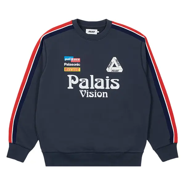 PALACE Flag Stripe Crewneck