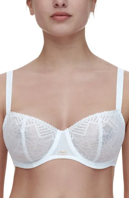 Chantelle Origins Underwire Unlined Demi Bra - White