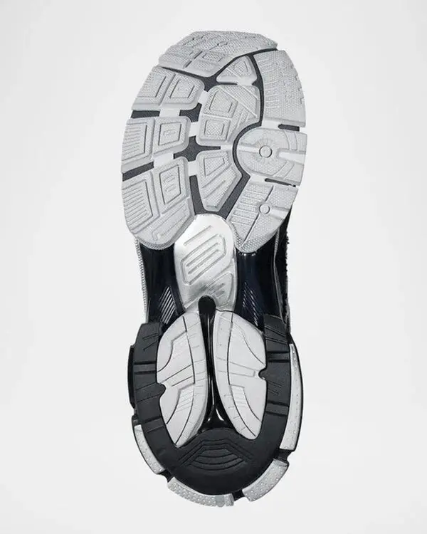 Balenciaga Runner Sneakers - Black/silver