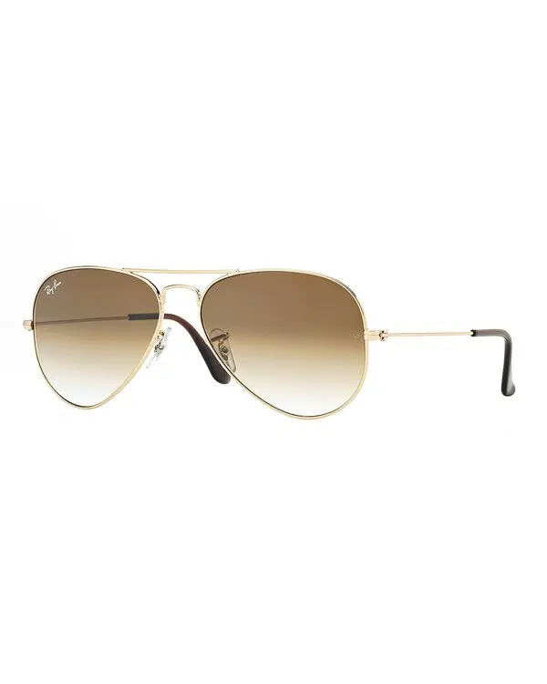 Ray-ban Original Aviator Sunglasses - Gold Light Brown