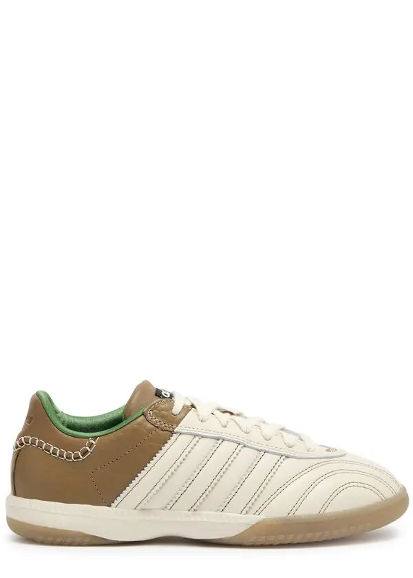 adidas gazelle silver green womens Adidas - Samba Millennium Sneaker in Core Black & White main image 1