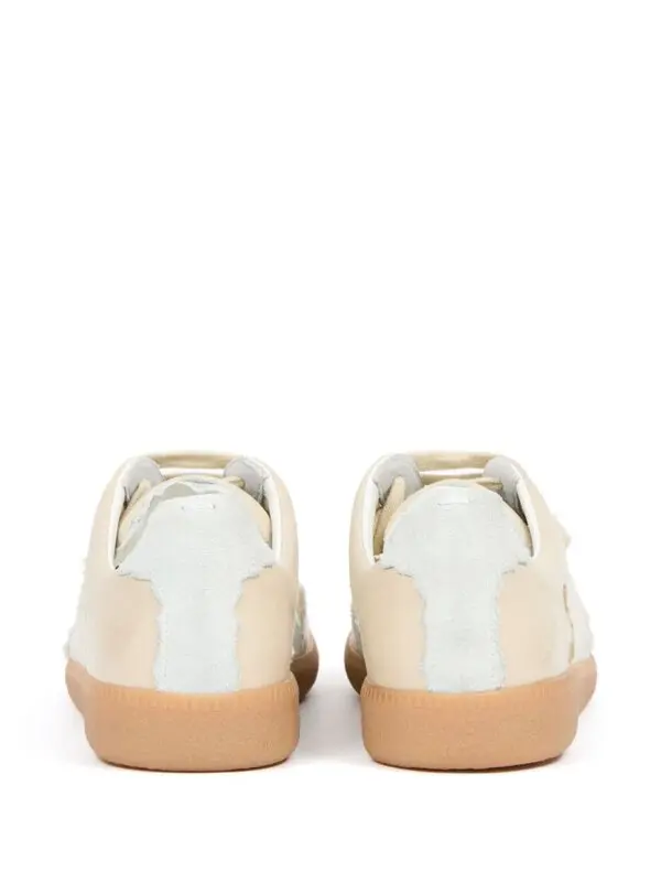 MAISON MARGIELA Replica Inside Out Lace-up Sneakers - Neutrals