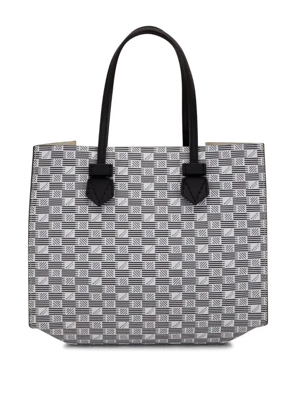 Moreau Monogram Leather Tote