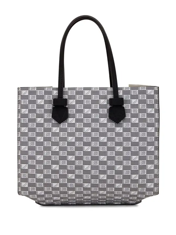 Moreau Monogram Leather Tote