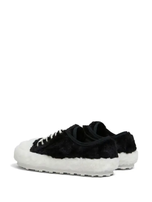 Marni Teddy Lace-up Sneakers - Black