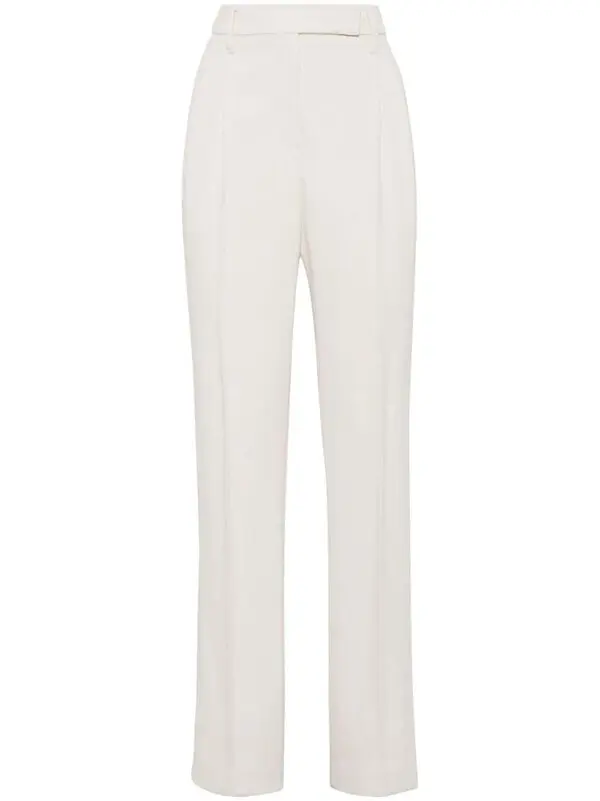 Brunello Cucinelli High-waisted Tailored Trousers