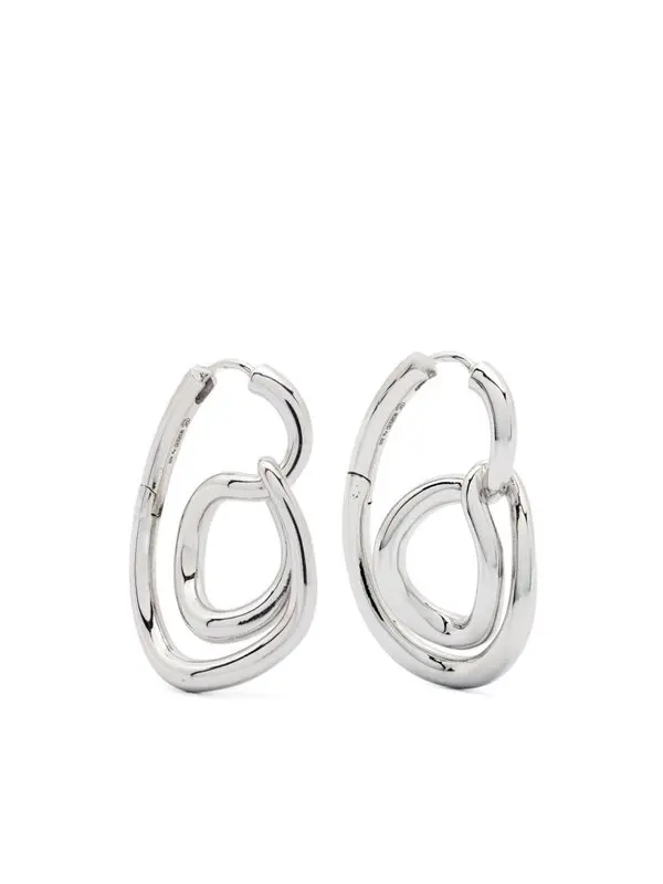 Charlotte Chesnais Lasso Sterling Earrings - Silver
