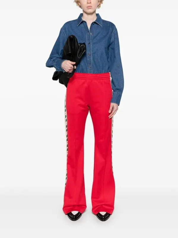 Sandro Classic-collar Denim Bodysuit