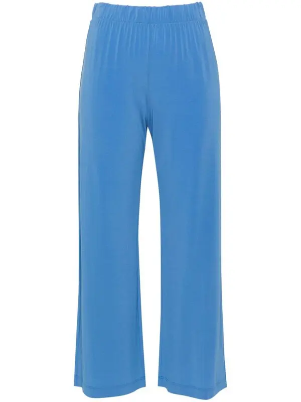 LE TRICOT PERUGIA Elasticated-waistband Cropped Trousers