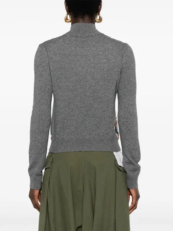Etro Floral Contrast-panel Jumper