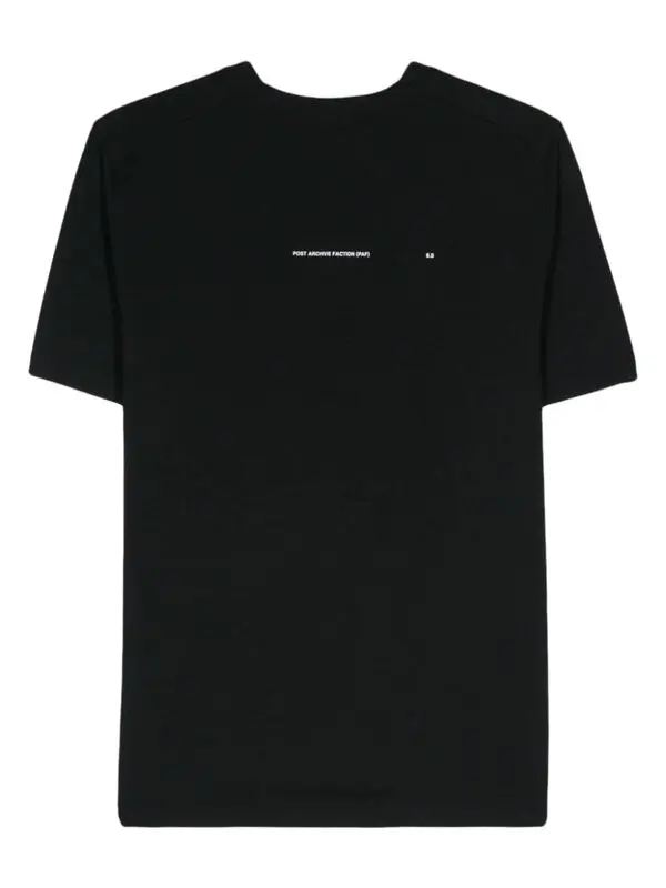 POST ARCHIVE FACTION Logo-print Short-sleeve T-shirt
