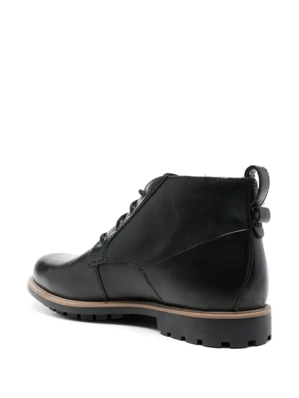 Clarks Westcombe Leather Ankle Boots