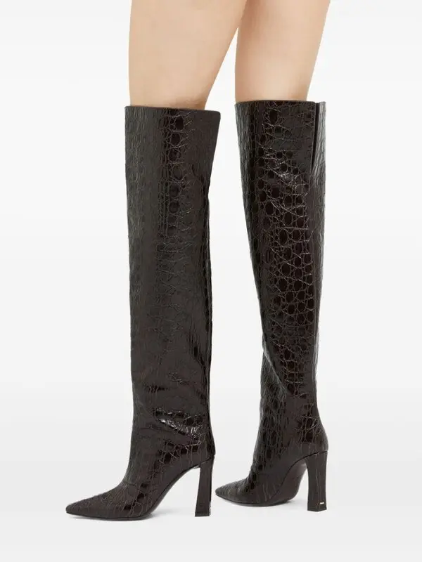 GIUSEPPE ZANOTTI 90mm Janiee Plus Boots - Brown
