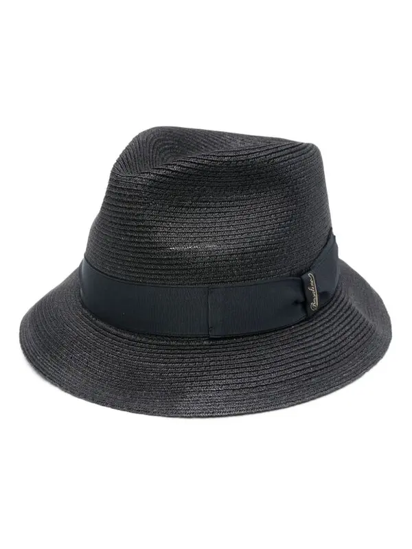 Borsalino Jules Hemp Fedora - Blue