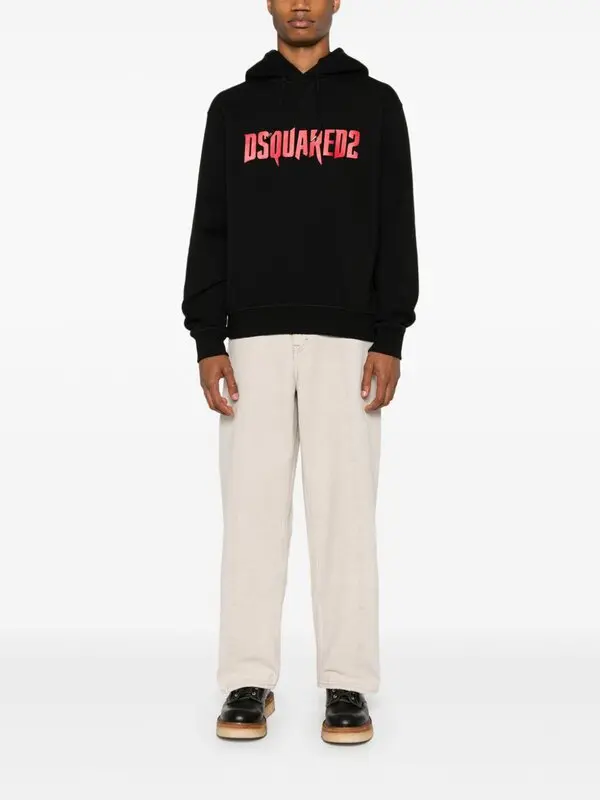 Dsquared2 Logo-print Cotton Hoodie