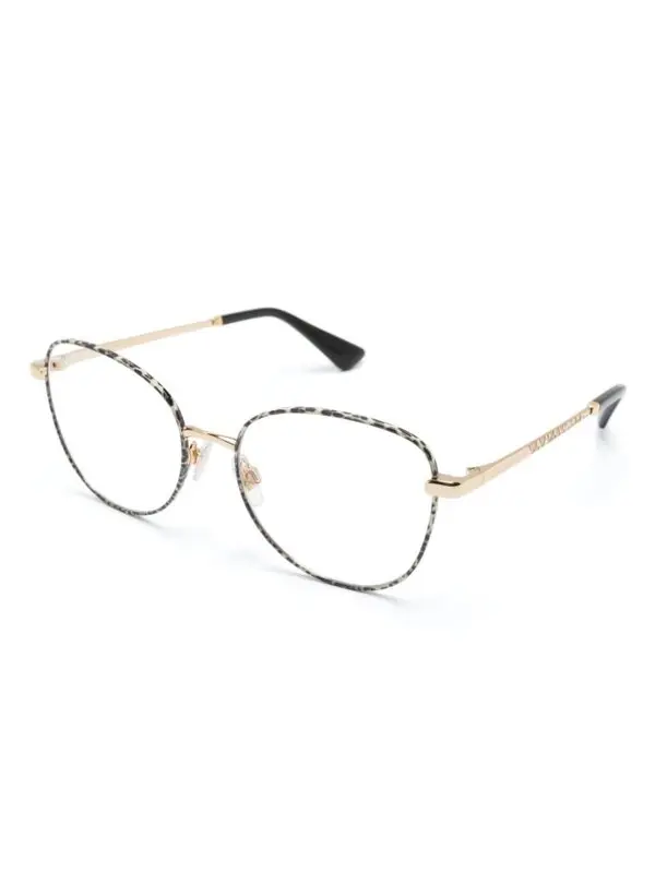 Dolce & Gabbana Butterfly-frame Glasses - Gold