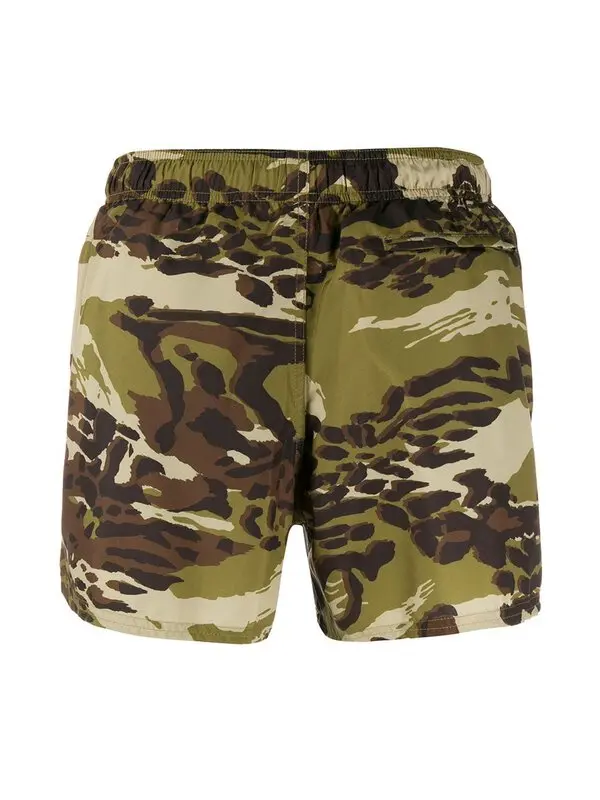Givenchy Camouflage-print Swim Shorts