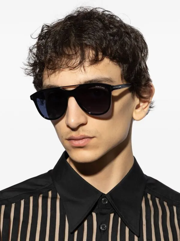TOM FORD Damian 02 Pilot-frame Sunglasses