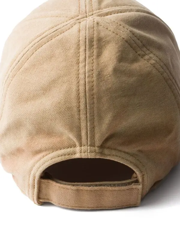 Prada Embroidered Baseball Cap