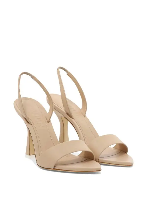 3JUIN Slingback Leather Sandals