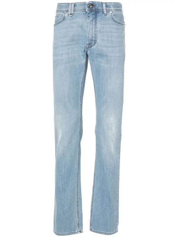 Brioni Meribel Mid-rise Slim-fit Jeans