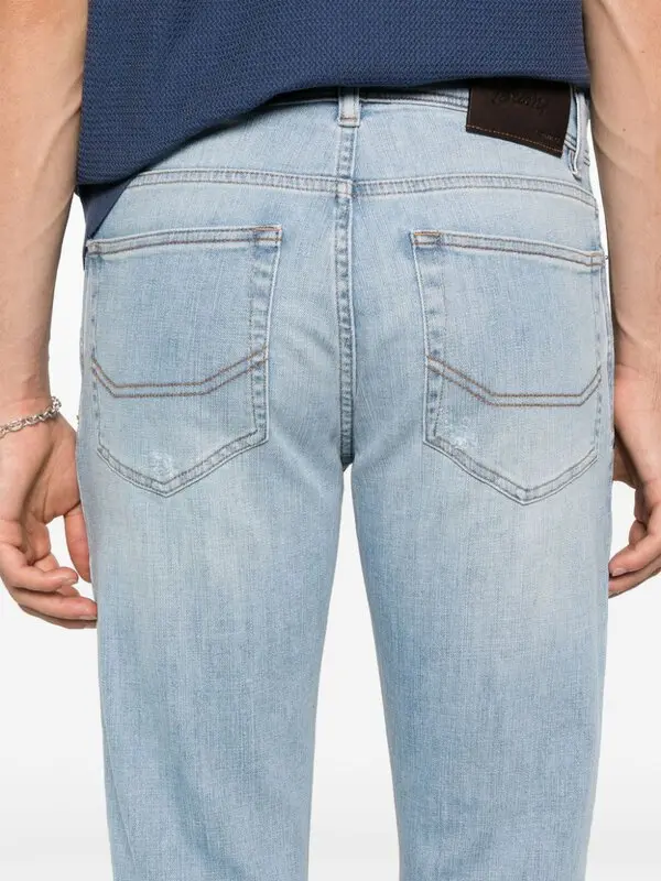 Brioni Meribel Mid-rise Slim-fit Jeans