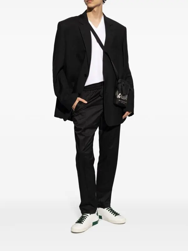 Dolce & Gabbana Portofino Leather Sneakers - White