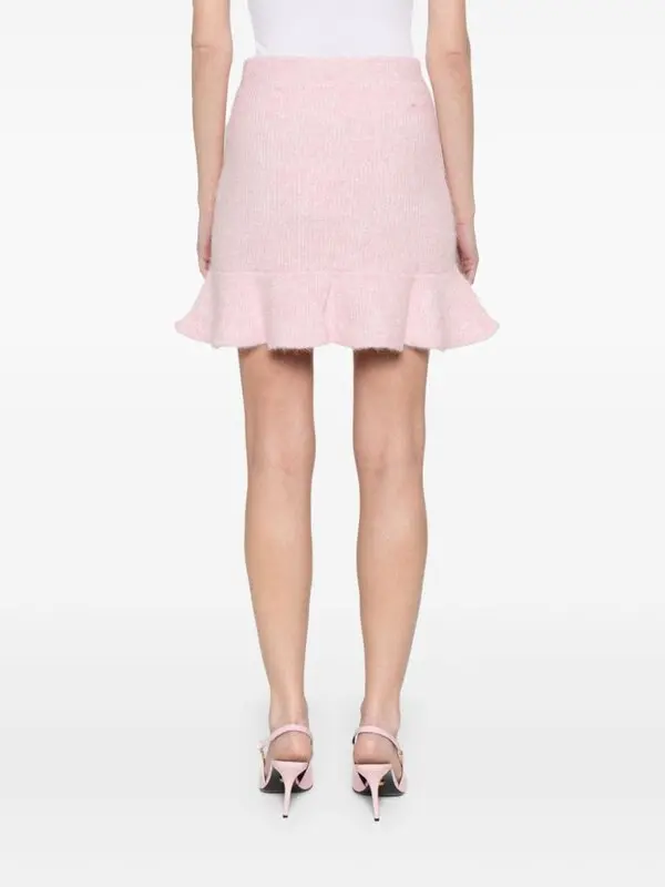 SELF-PORTRAIT Knitted Mini Skirt