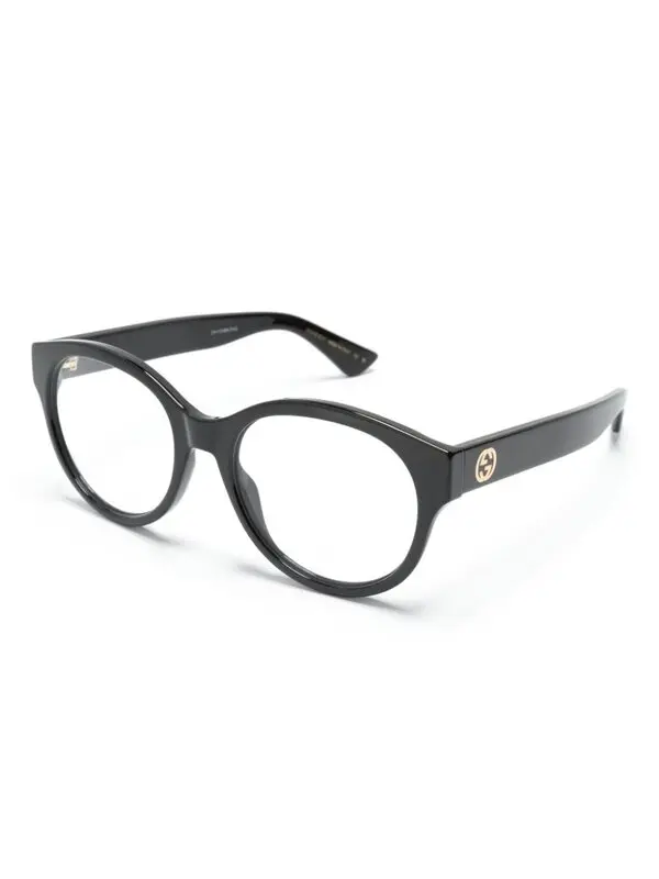 Gucci Interlocking G Round-frame Glasses