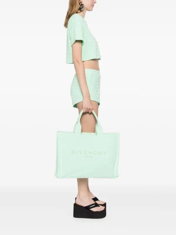Givenchy Medium 4g Towelling-finish Tote Bag