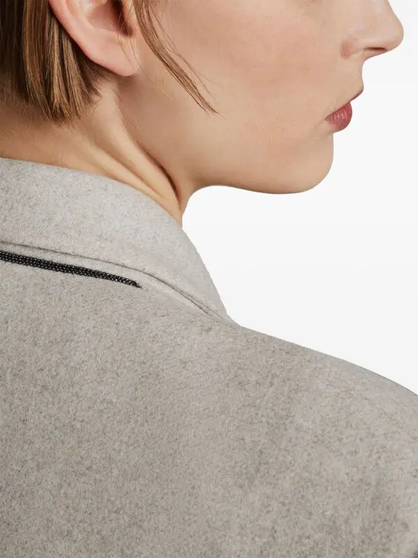 Brunello Cucinelli Long Wool Coat