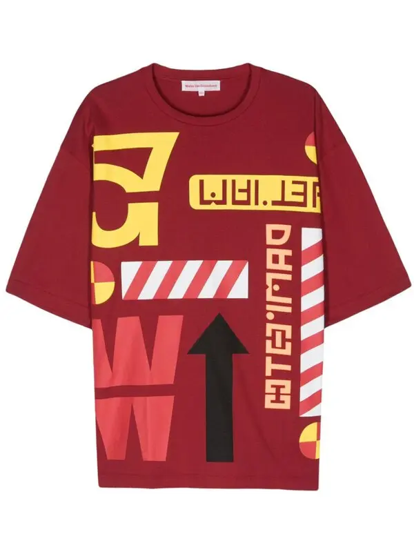 WALTER VAN BEIRENDONCK 57 Cotton T-shirt