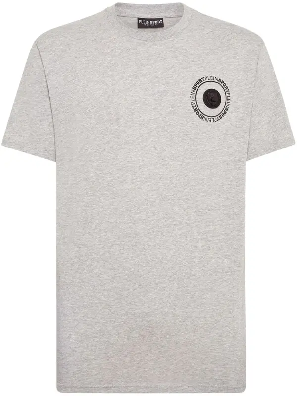 PLEIN SPORT Carbon Tiger Crew-neck T-shirt - Grey