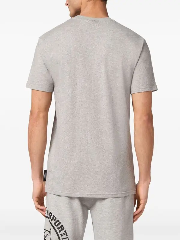 PLEIN SPORT Carbon Tiger Crew-neck T-shirt - Grey