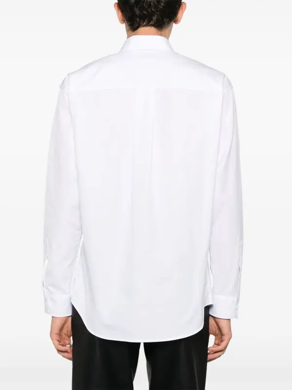 Dsquared2 Logo Print Poplin Shirt