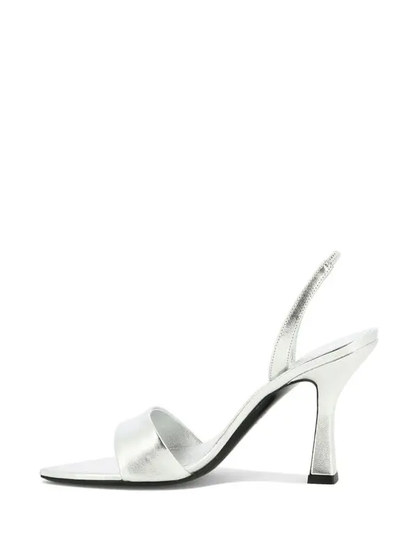 3JUIN Slingback Leather Sandals