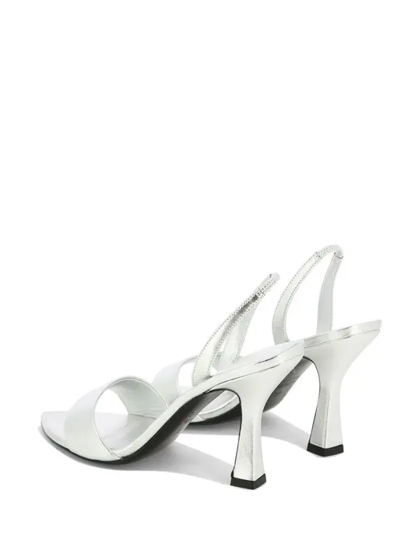 3JUIN Slingback Leather Sandals