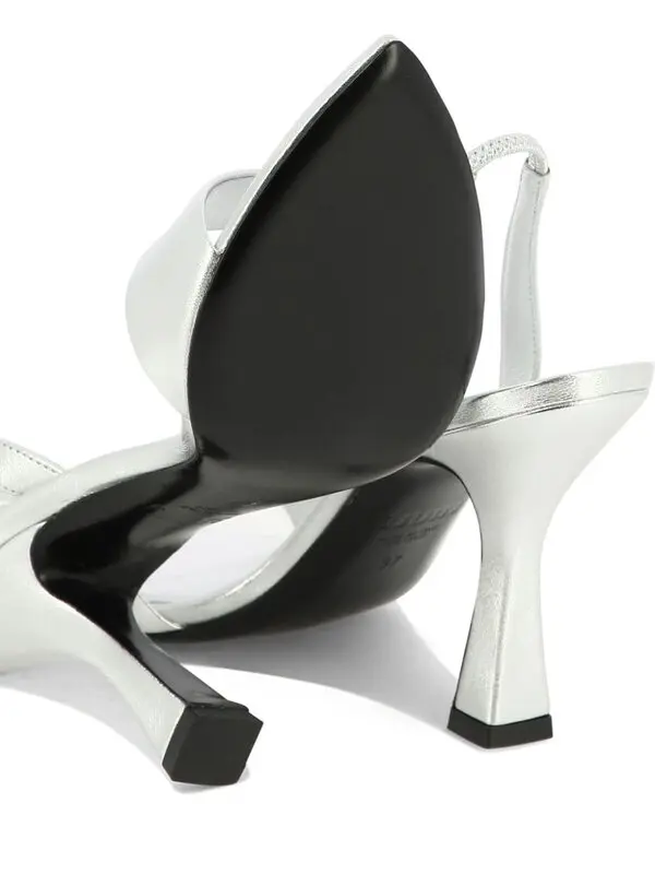 3JUIN Slingback Leather Sandals