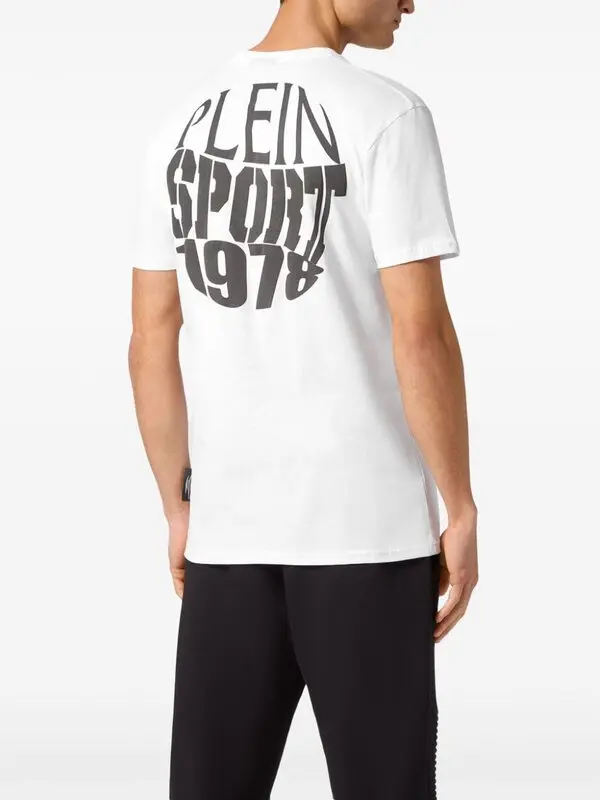 PLEIN SPORT Logo-print Crew-neck T-shirt